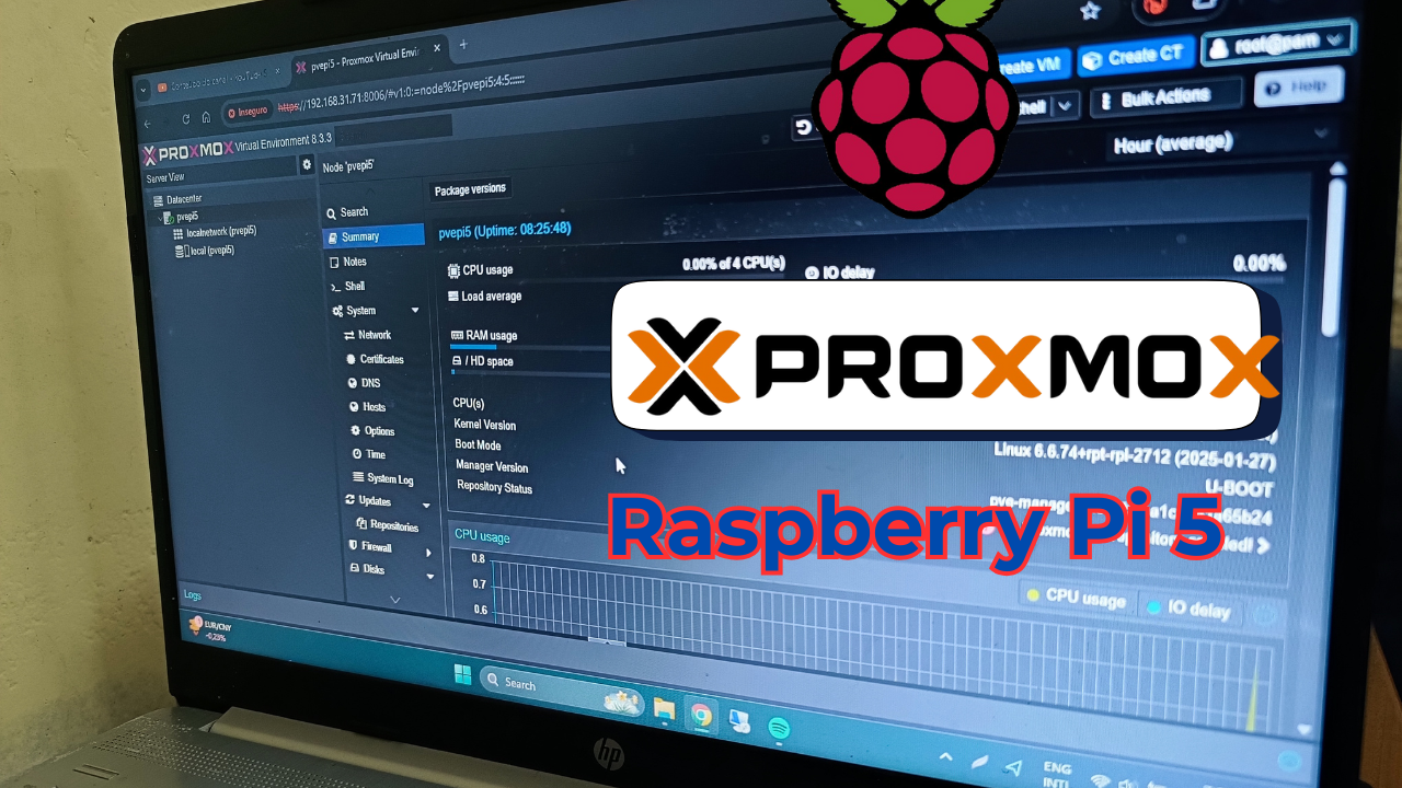 Guia Completo: Como Instalar o Proxmox no Raspberry Pi (Passo a Passo) - drtechmoz